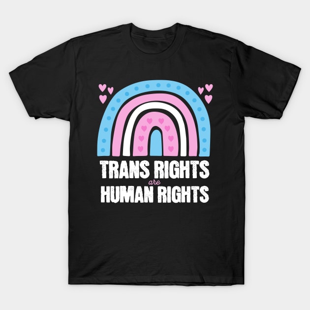 Trans Rights are Human Rights Trans Flag - Trans Rights - T-Shirt ...