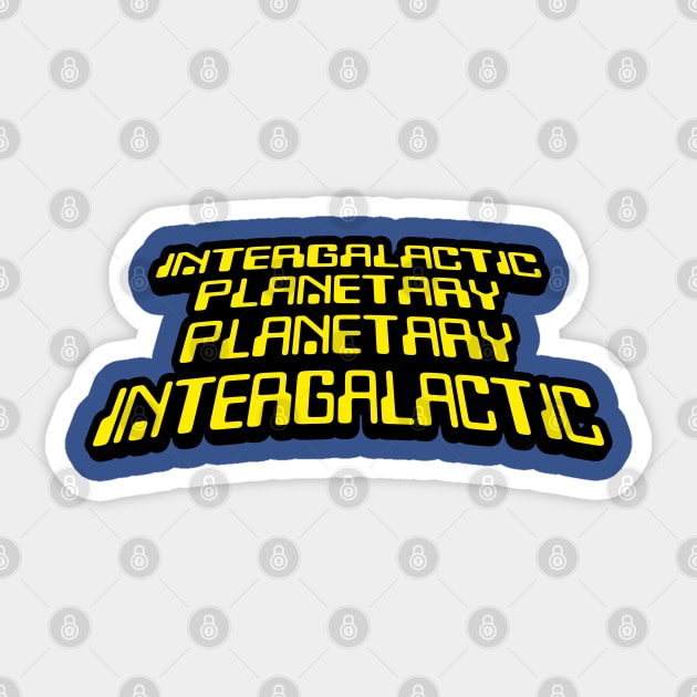 INTERGALACTIC PLANETARY BEASTIES - Beastie Boys - Sticker | TeePublic
