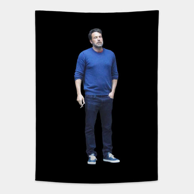 Ben Affleck Smoking Meme - Ben Affleck - Tapestry | TeePublic