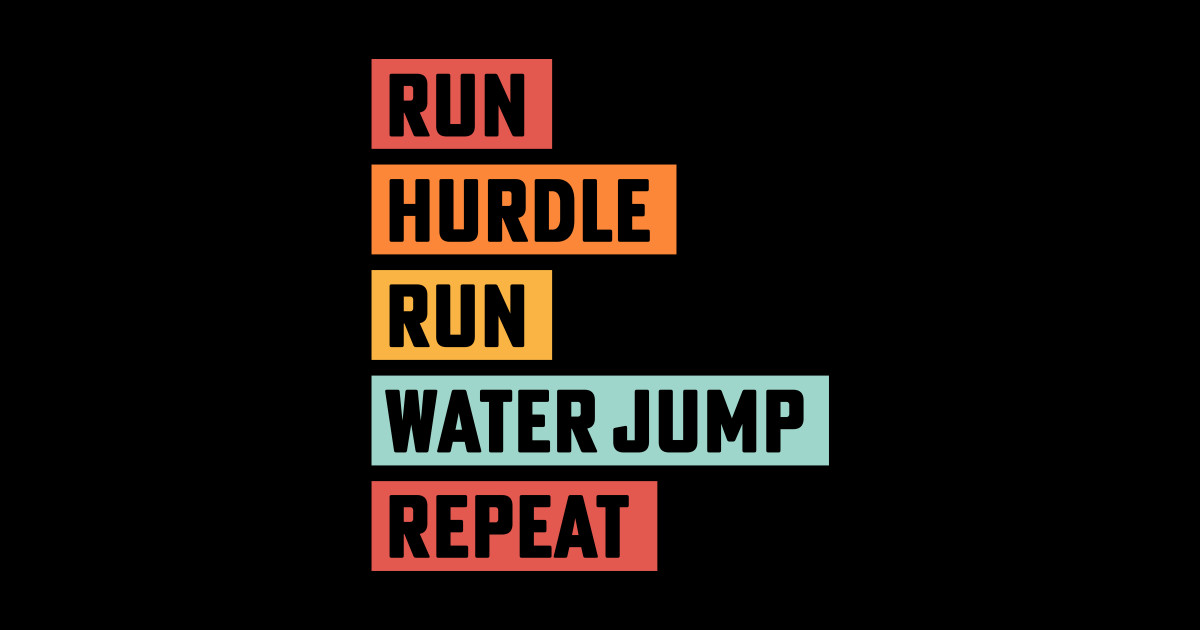 Steeplechase Track and Field Running Track Coach - Steeplechase ...