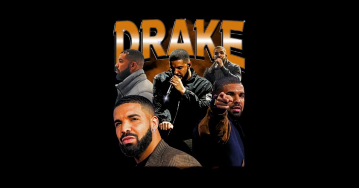 Drake Rappers Collage By Duitan Ward - Drake Rappers - Sticker | TeePublic