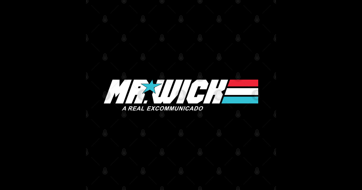 John Wick A Real Excommunicado - John Wick Movies - Sticker | TeePublic