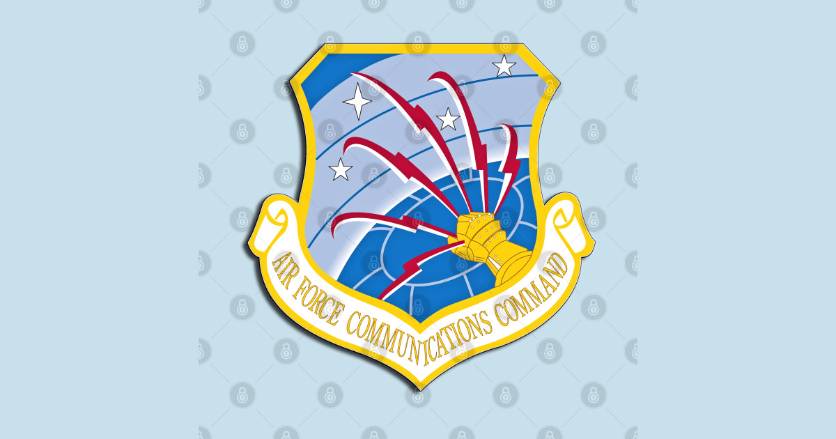 Vintage Air Force Communications Command - Afcc - T-Shirt | TeePublic