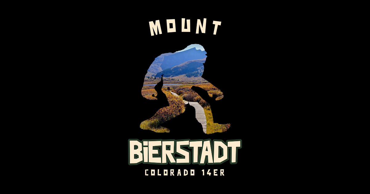 MOUNT BIERSTADT COLORADO - Colorado - Sticker | TeePublic