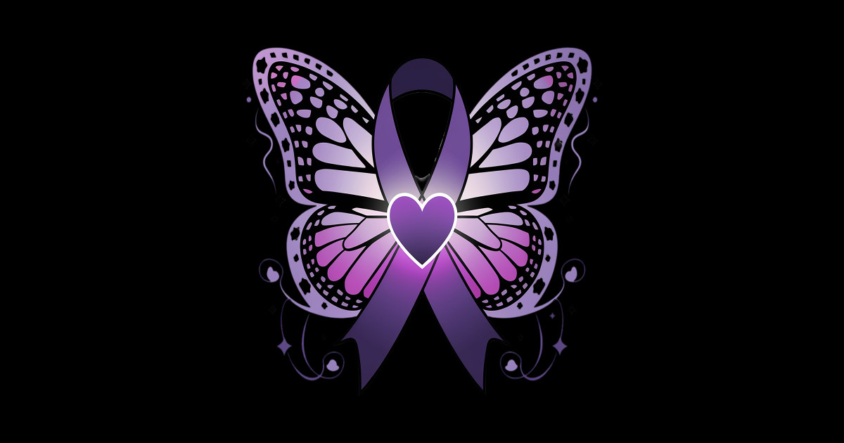 Overdose Awareness Remember Purple Ribbon - Overdose Awareness Remember ...