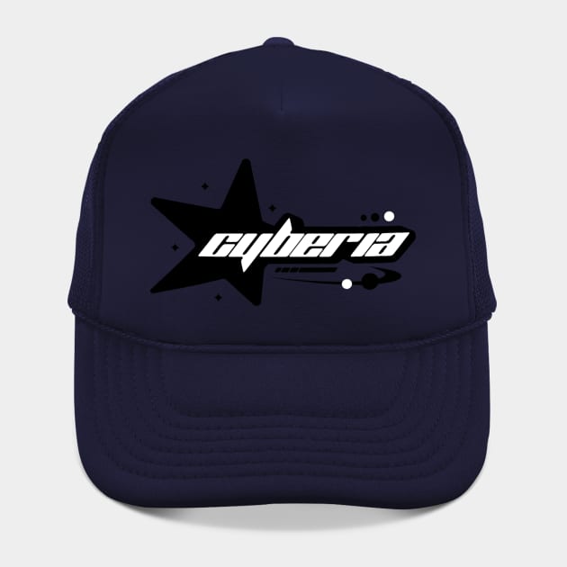 Cyberia Y2K Logo Design - Y2k Aesthetic - Hat | TeePublic