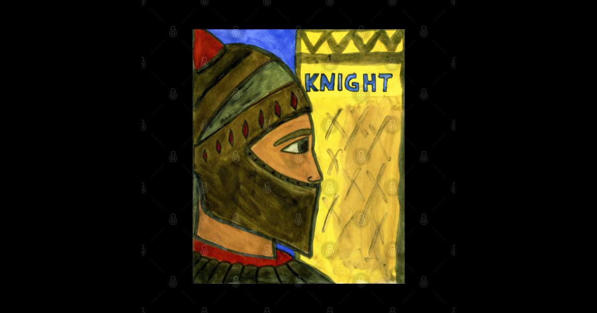 Medieval Knight - Knight - Sticker | TeePublic