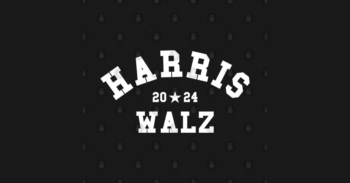Harris Walz 24 For Pressident 2024 - Harris Walz - T-Shirt | TeePublic