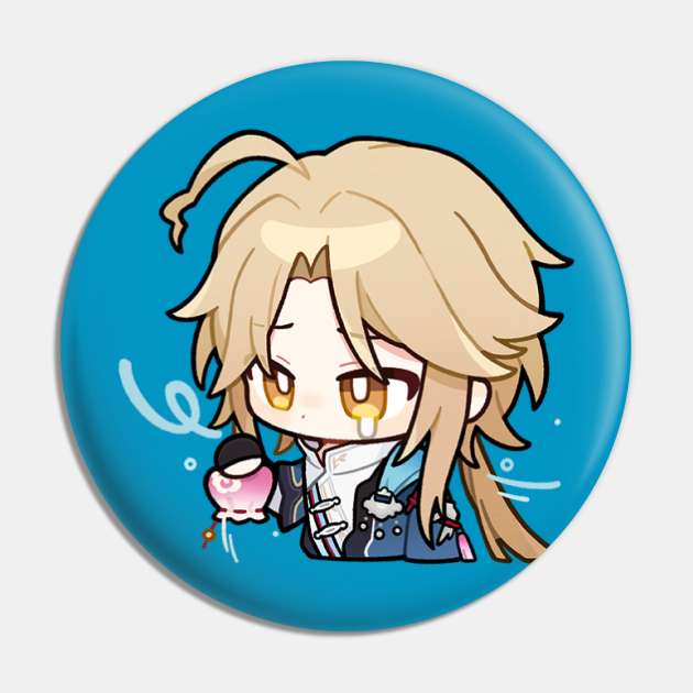 Honkai Star Rail Chibi Yanqing - Honkai Star Rail - Pin | TeePublic
