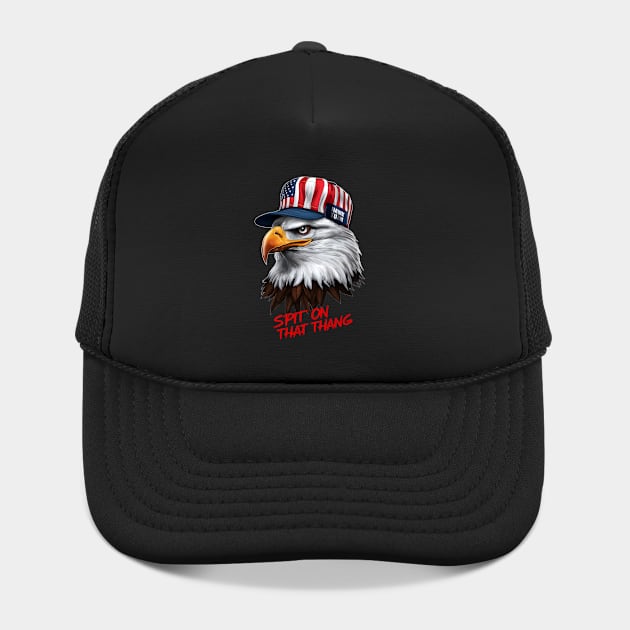 Hawk tuah spit on that thang 2024 - Tawk Tuah - Hat | TeePublic