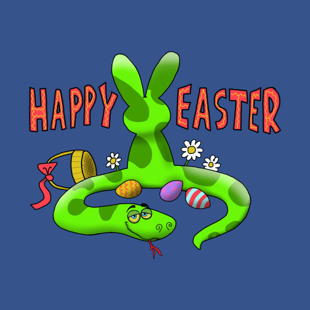 Happy Easter Mister Snake! - Comics - T-Shirt | TeePublic