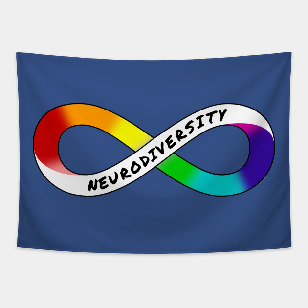 Neurodiversity - Rainbow Infinity Symbol for Neurodivergent Actually ...