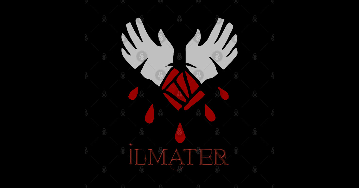 Symbol of Ilmater DnD God of endurance and martyrdom. Baldurs gate 3. - Baldurs Gate 3 - Sticker ...