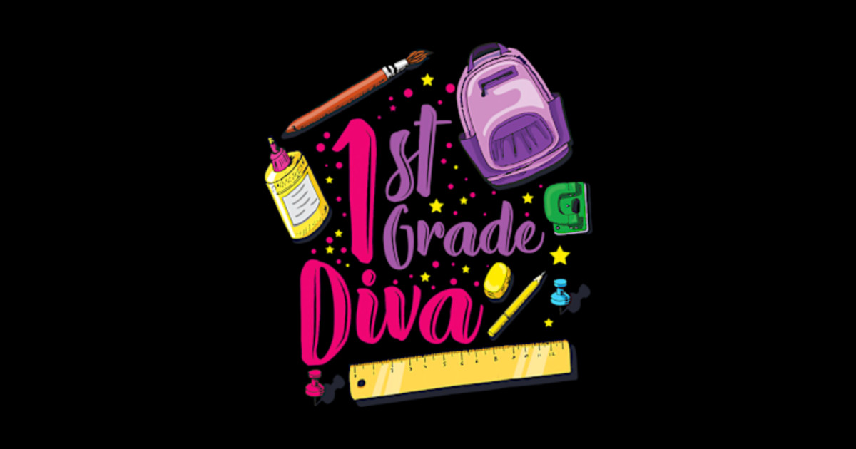 1st Grade Diva First Day of School Girl Clothes - 1st Grade Diva First ...