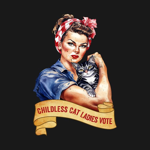 Childless Cat Ladies Vote Kamala Harris 2024 Election - Childless Cat ...