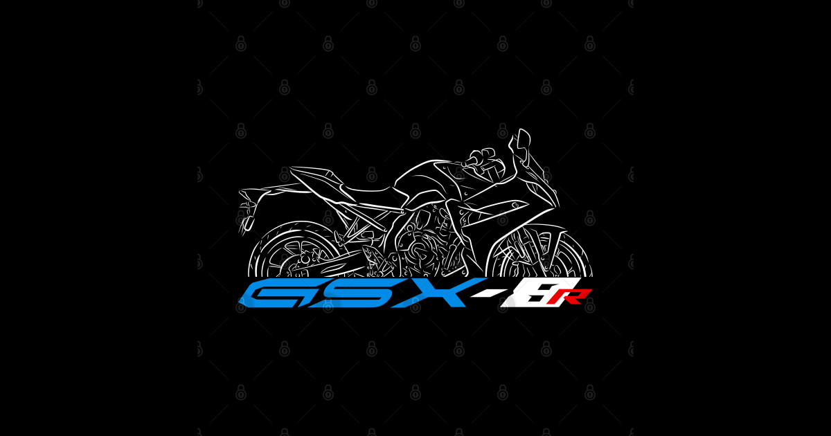 Suzuki GSX-8R 2024 - Suzuki - Sticker | TeePublic