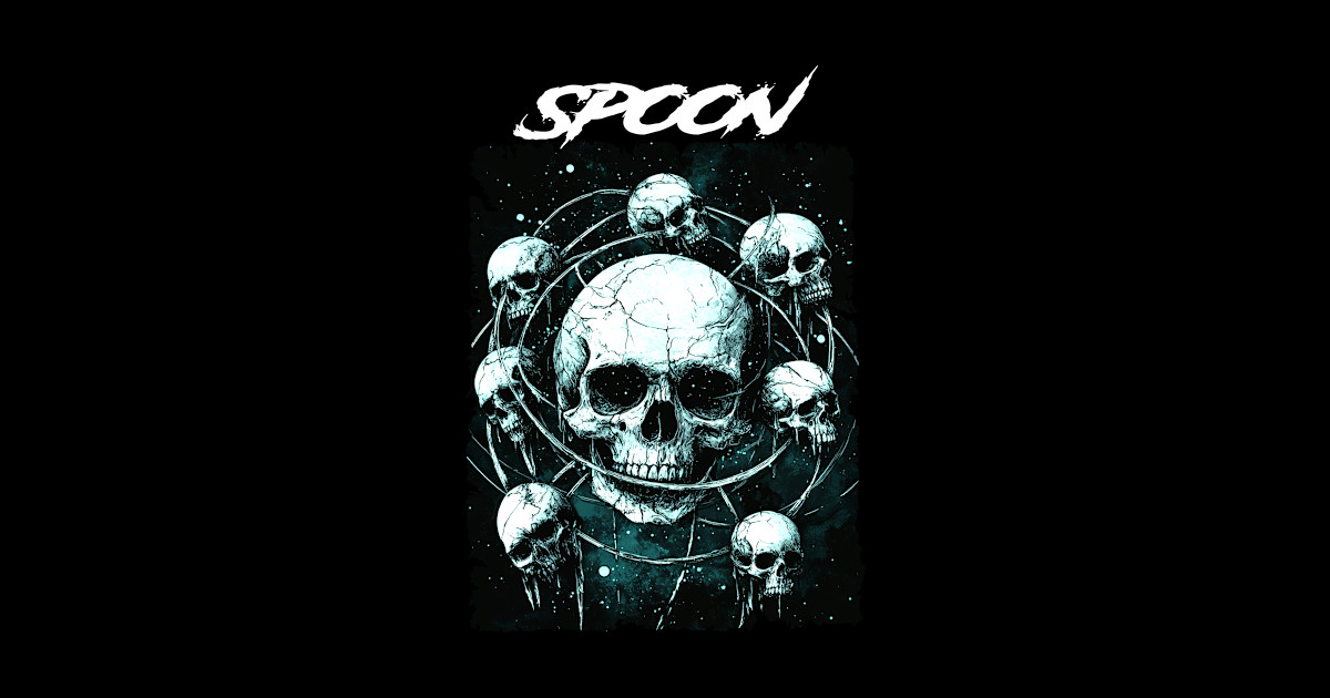 SPOON BAND FAN ART - Spoon Band Fan Art - Sticker | TeePublic