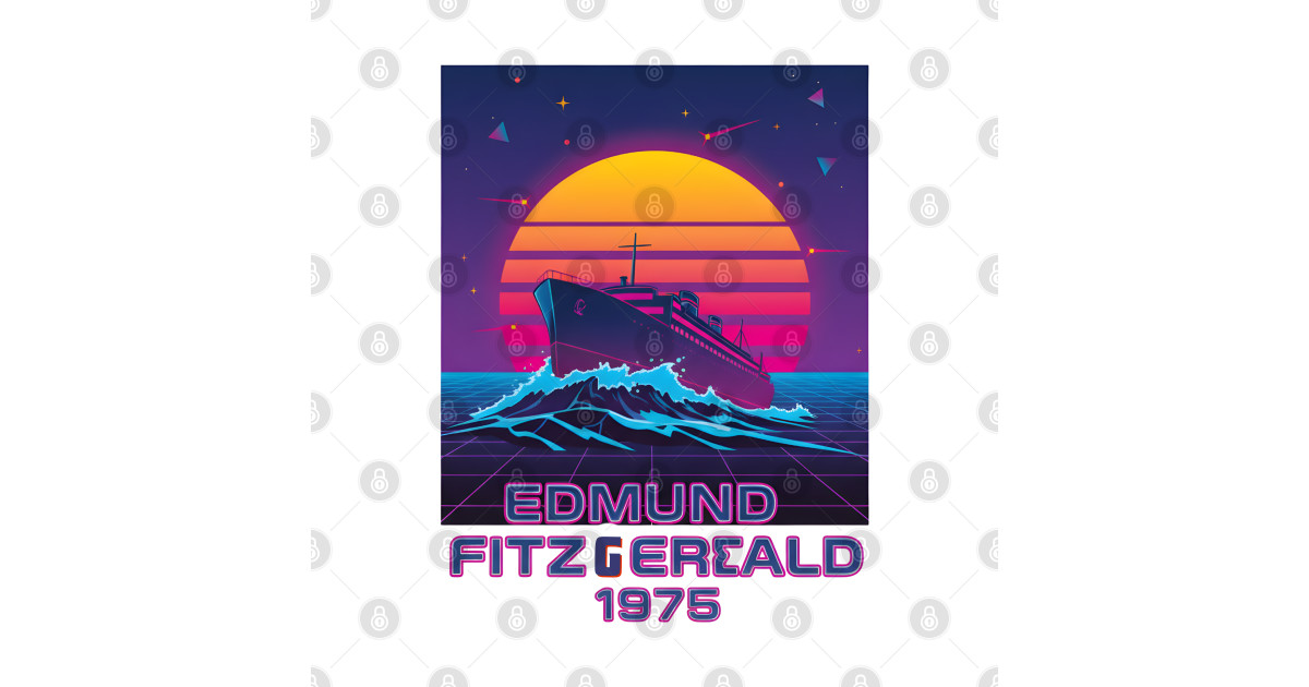 edmund fitzgerald - Edmund Fitzgerald - T-Shirt | TeePublic