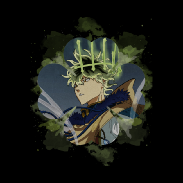 Yuno Black Clover Elf T Shirt Yuno Anime Black Clover Design Tapestry Teepublic