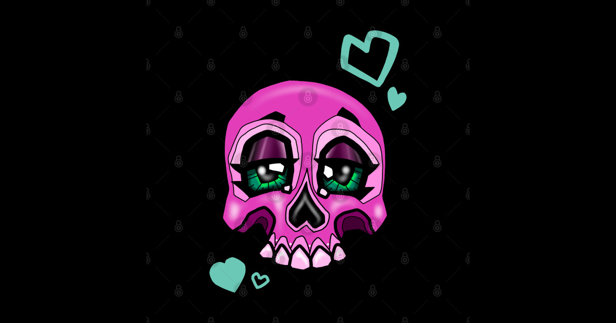 Sleepy skull - Skull - Posters and Art Prints | TeePublic