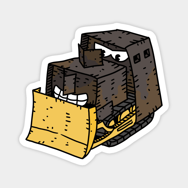 cute killdozer - Killdozer - Magnet | TeePublic