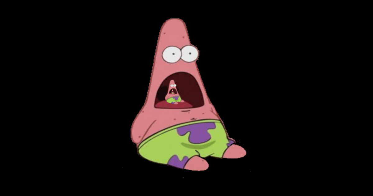 Patrick inside a Patrick inside a Patrick - Patrick Star - Sticker ...