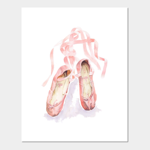 ballet shoes - Ballet - Posters and Art Prints | TeePublic