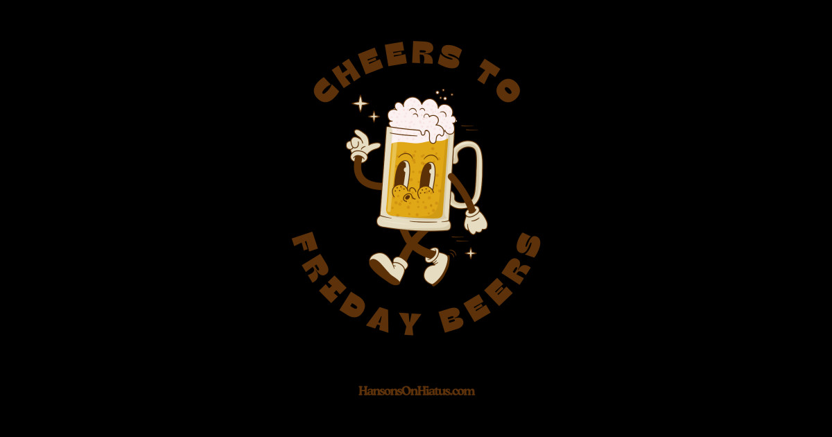 Cheers Friday Beers - Friday - Sticker | TeePublic