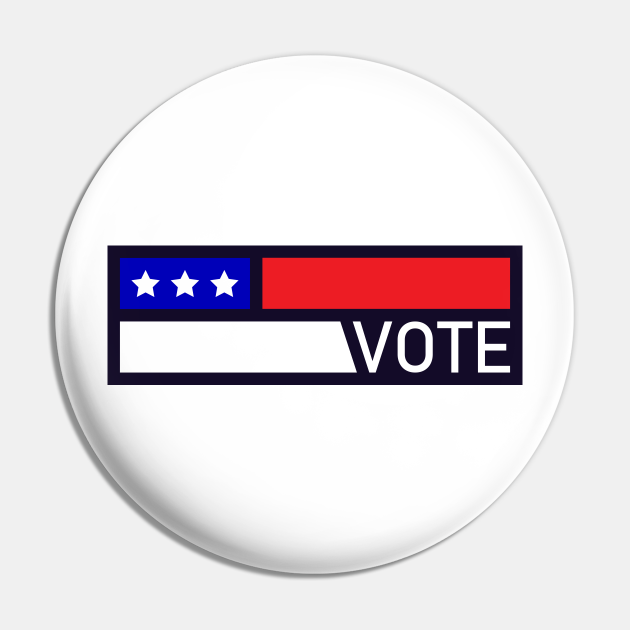 Vote - Vote 2020 - Pin | TeePublic