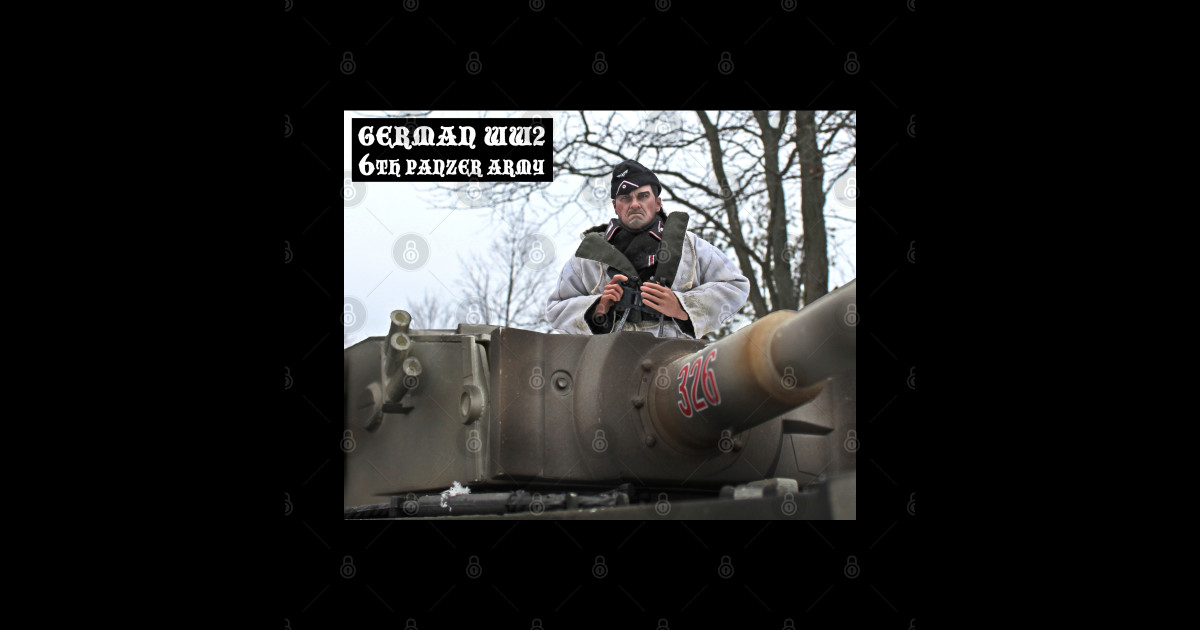 WW2 German 6th Panzer Army - Ww2 German 6th Panzer Army - Sticker ...