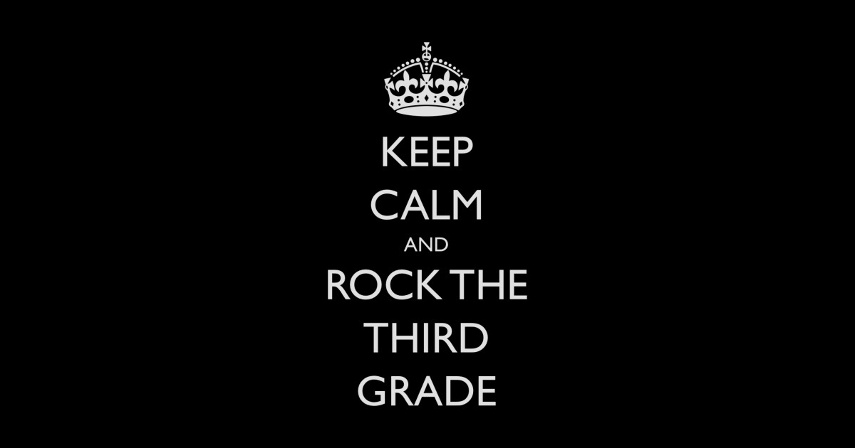Keep Calm Back To School 3rd Grade - Back To School - Pin | TeePublic