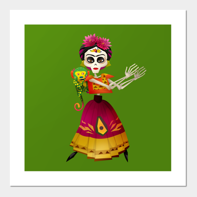 Frida Kahlo - Coco - Posters and Art Prints | TeePublic