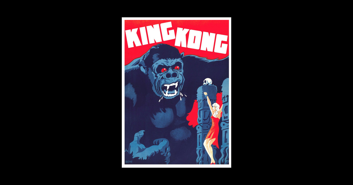 King Kong - King Kong - Sticker | TeePublic