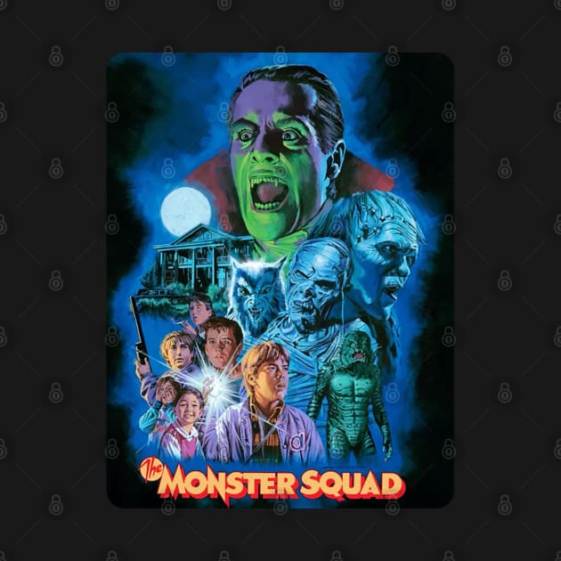 The Monster Squad - Movie Poster - Horror - T-Shirt | TeePublic