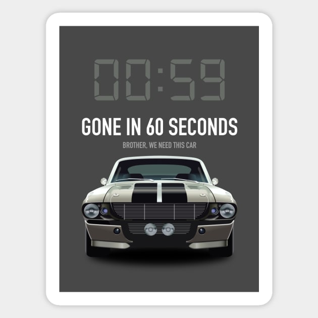 Gone in 60 Seconds - Alternative Movie Poster - Gone In 60 Seconds ...