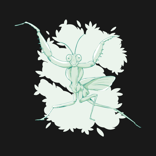 Praying Mantis Dancing Funny Insect Quotes - Praying Mantis - Hoodie ...