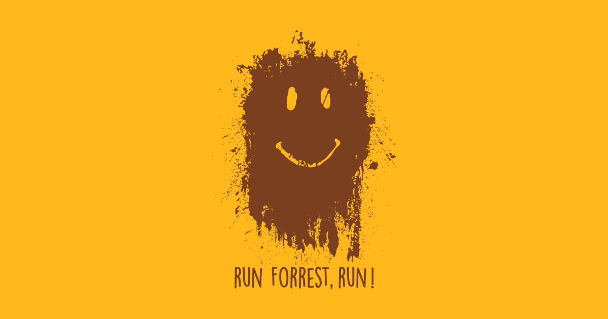 Run Forrest Gump Smile - Forrest Gump - T-Shirt | TeePublic