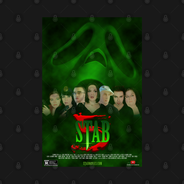 Stab 5 Version 2 Poster - Scream - T-Shirt | TeePublic