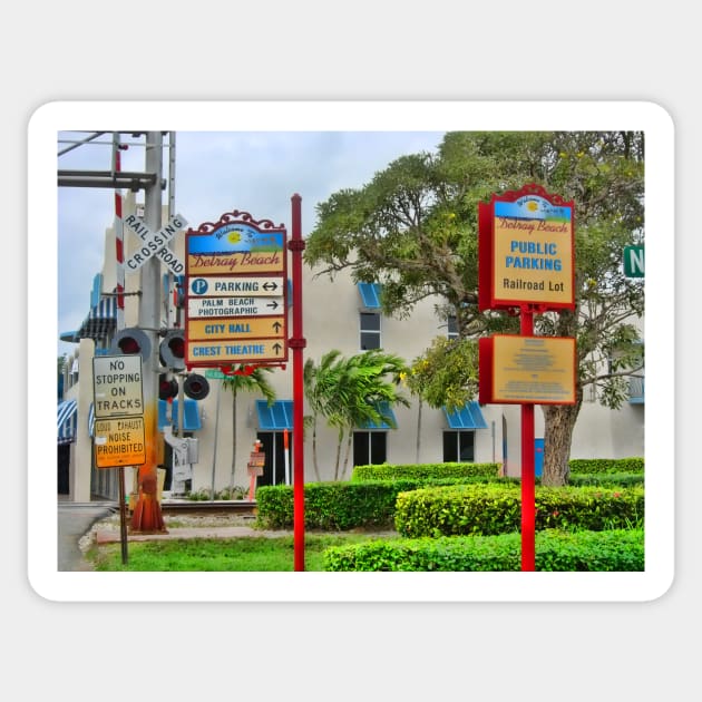 Delray Florida - Florida - Sticker | TeePublic