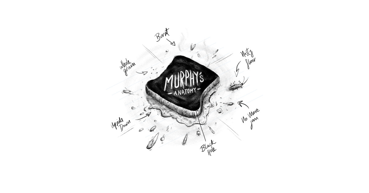 Murphy's Anatomy - Murphys Law - T-Shirt | TeePublic