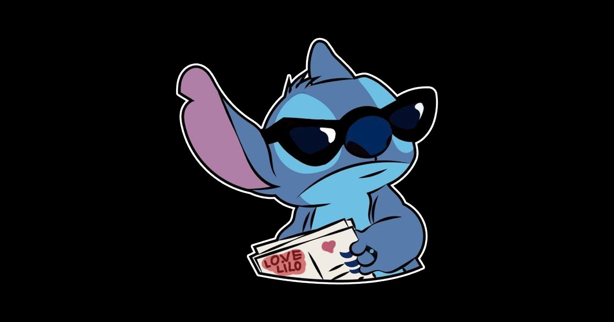 Love Lilo And Stitch Cute - Lilo And Stitch - Sticker | TeePublic