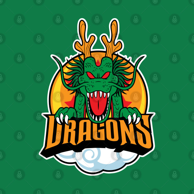 Dragons Mascot logo - Manga - T-Shirt | TeePublic