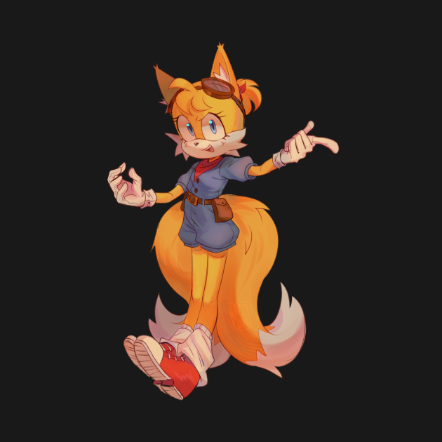 Tails the fox Genderbend - Tails - T-Shirt | TeePublic