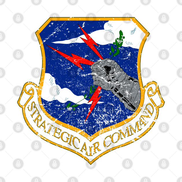 Strategic Air Command - Large Color Logo - Strategic Air Command - T ...