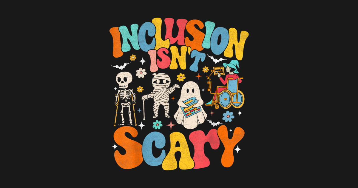 Inclusion Isn't Scary Ghost Mummy Halloween SLP Sped Teacher ...