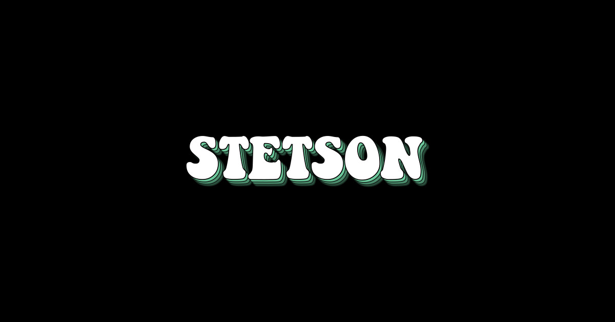 stetson lettering - Designedbyrachel Stets - Sticker | TeePublic