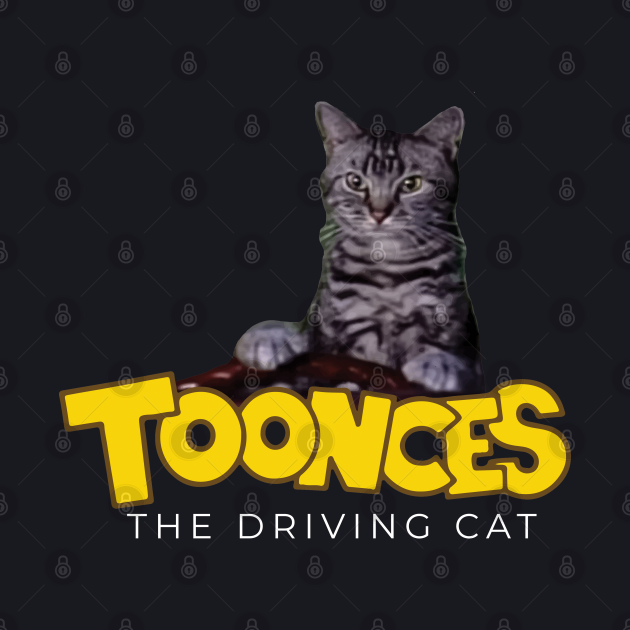 Toonces the Driving Cat - Toonces The Driving Cat - Baseball T-Shirt ...