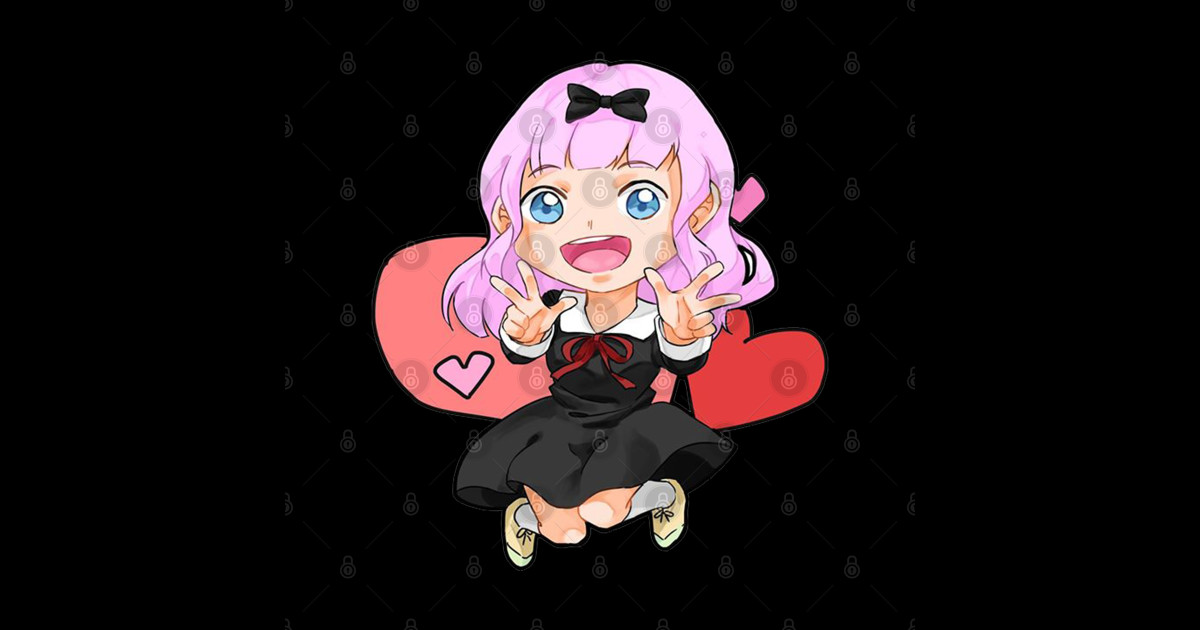 Kaguya-Sama: Love is War - Chika Fujiwara - Chika - Sticker | TeePublic