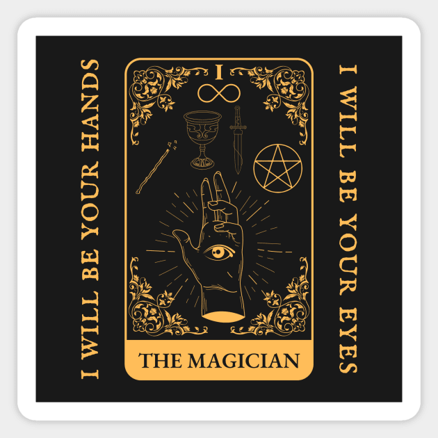 Adam Parrish - The Magician (Raven Cycle) - The Raven Cycle - Sticker ...