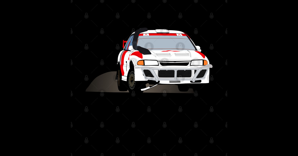 Lancer Evolution III - Sacar - Sticker | TeePublic